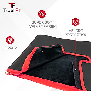 Premium Neoprene Monitor Cover for Peloton Bike Screen - Super Soft Terry - Fits Original or Bike+ and Peloton Tread - Protect from Dust and Damage - Screen Protector (Original Peloton)