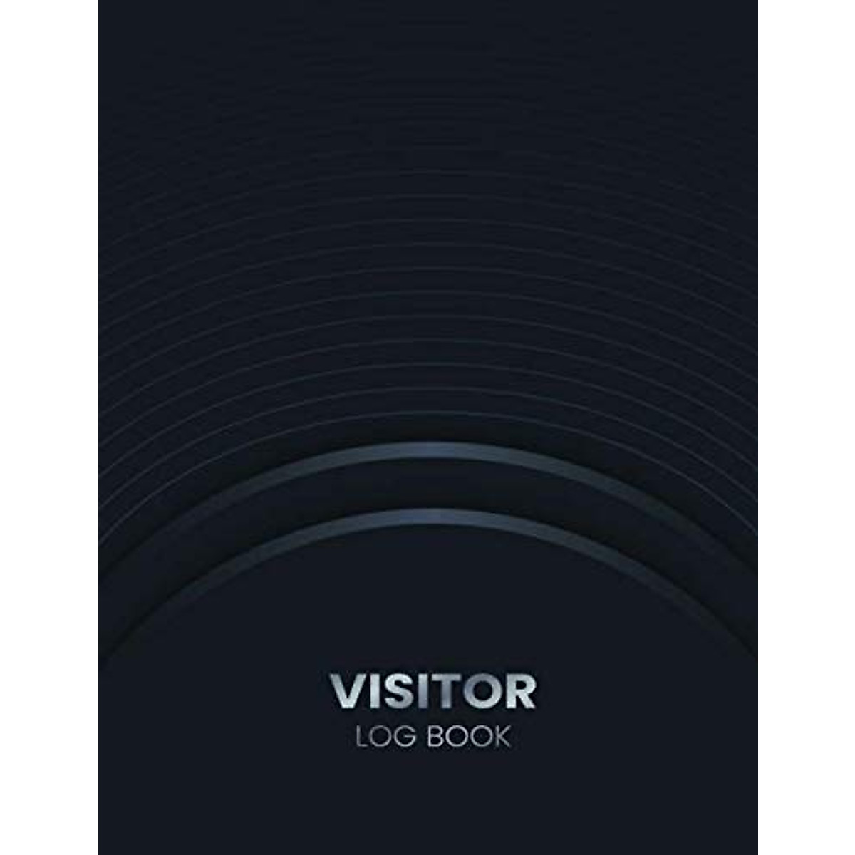 Visitor Log Book: Modern Design Contact Tracing Register Book. Sign In/Out for Hotels Business House B&B, School, Reception Desk, Meetings, Security