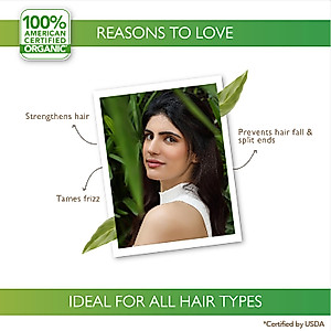 Organic Harvest Everyday Shampoo: Coffee & Walnuts | For Dry & Frizzy Hair | Anti-hairfall Shampoo For Men & Women | 100% American Certified Organic | Sulphate and Paraben-free - 250ml