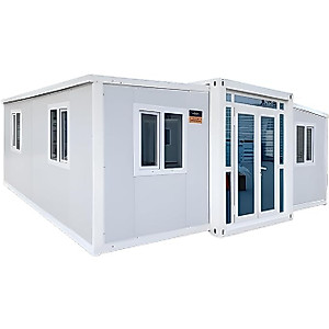 Luxury | Expandable | Prefabricated House |19ft x 20ft | Modern Villa | Big Living Rooms | Sound Proof | Water Proof | Rust Free | Earthquake Proof | Hurricane Proof | Personal | Office Site