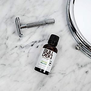 Bulldog Mens Skincare and Grooming Original Shaving Oil, Beard Care, 1 Fl Oz