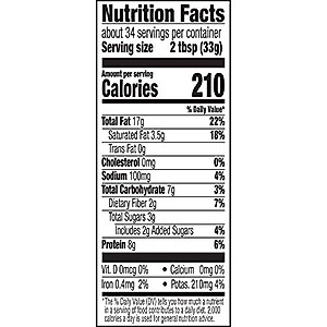 Peter Pan Crunchy Peanut Butter, 40-Ounce Jars (Pack of 3)