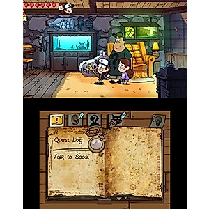Gravity Falls: Legend of the Gnome Gemulets - Nintendo 3DS Standard Edition