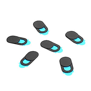 Ufolet Webcam Cover, Stable Structure Convenient Protection Cover Sticker for Laptops PCs and Tablets