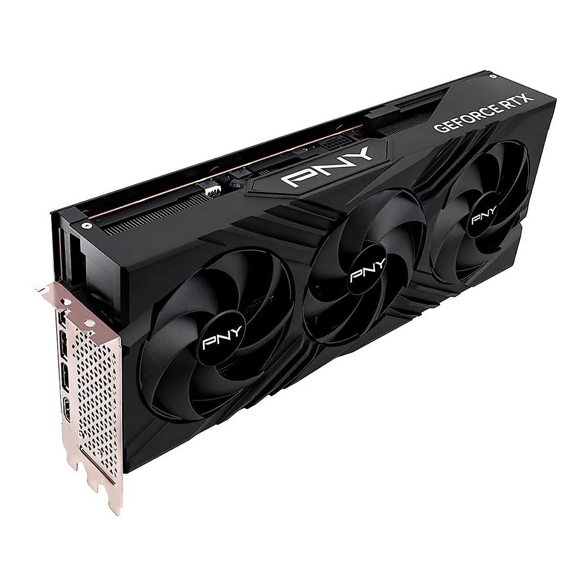 PNY GeForce RTX™ 4090 24GB VERTO™ Triple Fan Graphics Card DLSS 3 (384-bit PCIe 4.0, GDDR6X, Supports 4k, Anti-Sag bracket, HDMI/DisplayPort)