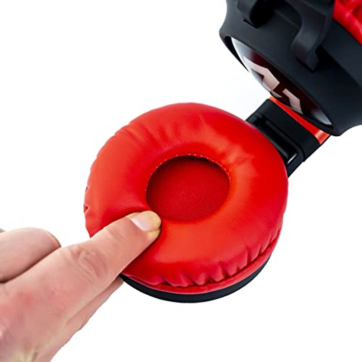 PowerLocus Bluetooth Headphones for Kids, Wireless Bluetooth Headphones, Kid Headphones Over Ear with LED, Foldable Headset with Mic,Volume Limited, Wireless/Wired Headphone for Phones,Tablets,Laptop