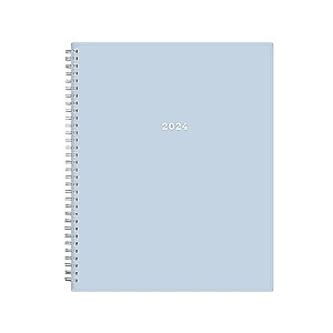 2024 Blue Sky 8.5-inch x 11-inch Weekly & Monthly Planner, Blue (143699)