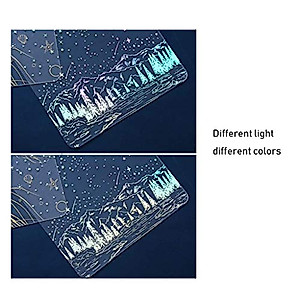 stores Clipboard Word Pad Hangable Design Clipboard Stationery Test Paper Clip Drawing Board Exam Pad Word Board File Clip (Color : D)