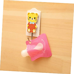 8pcs Emulsion Bottle Refillable Bottles Subpackaging Bottle Silicone Bottles Travel Empty Bottle Cartoon Bottle