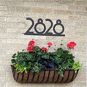 Personalized Metal House Number Sign | Custom Address Plaque | Mid Century Modern | Art Deco House Numbers | Address Numbers for House