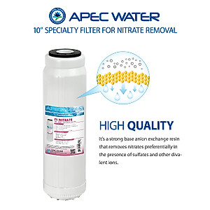 APEC Water Systems FI-Nitrate 2.5"x10" Nitrate Reduction Specialty Water Filter