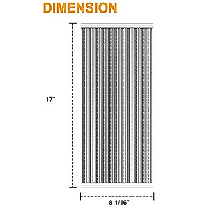 Emitter Plates for Charbroil Infrared Grill Parts 463242515 463367016 463242516 466242515 466242615 463243016 463367516 466242516 466242616 463346017, Stainless Steel Parts for Charbroil Commercial