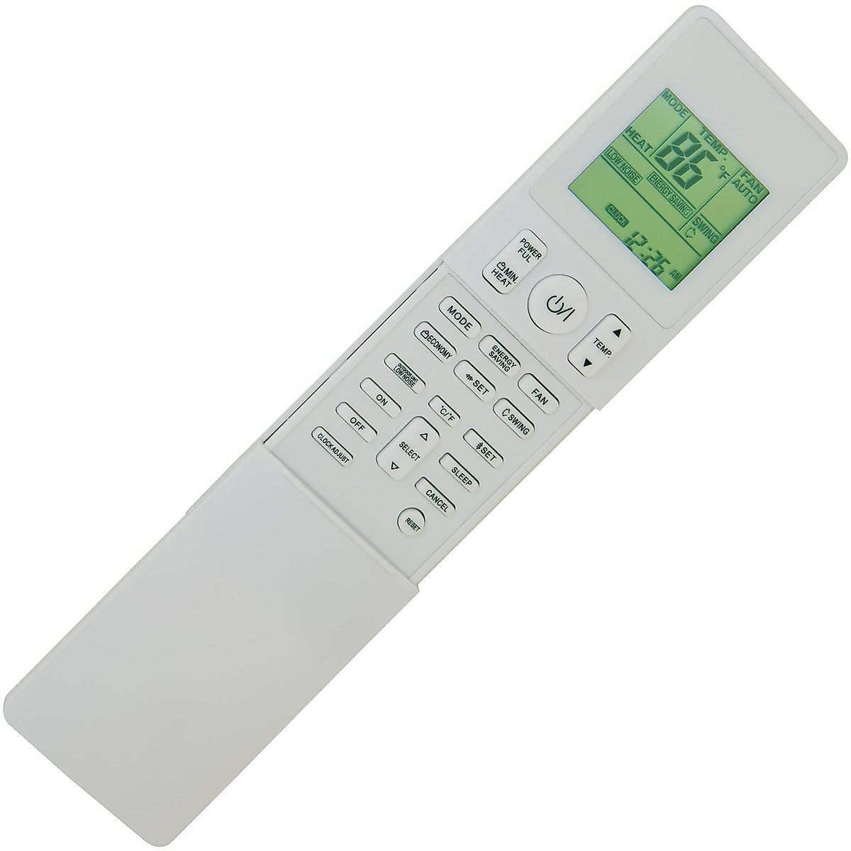 YING RAY Replacement for Fujitsu Air Conditioner Remote Control AR-REG1U ARREG1U AGU9RLF AGU12RLF AGU15RLF ASU7RLF1 ASU9RLF1 ASU12RLF1 ASU15RLF1 Display in Both Fahrenheit and Celsius