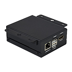 waveshare Mini-Computer Based On Raspberry Pi Compute Module 4,Include CM4-IO-BASE-A (Mini IO Board Lite Verson),Metal Case,Cooling Fan