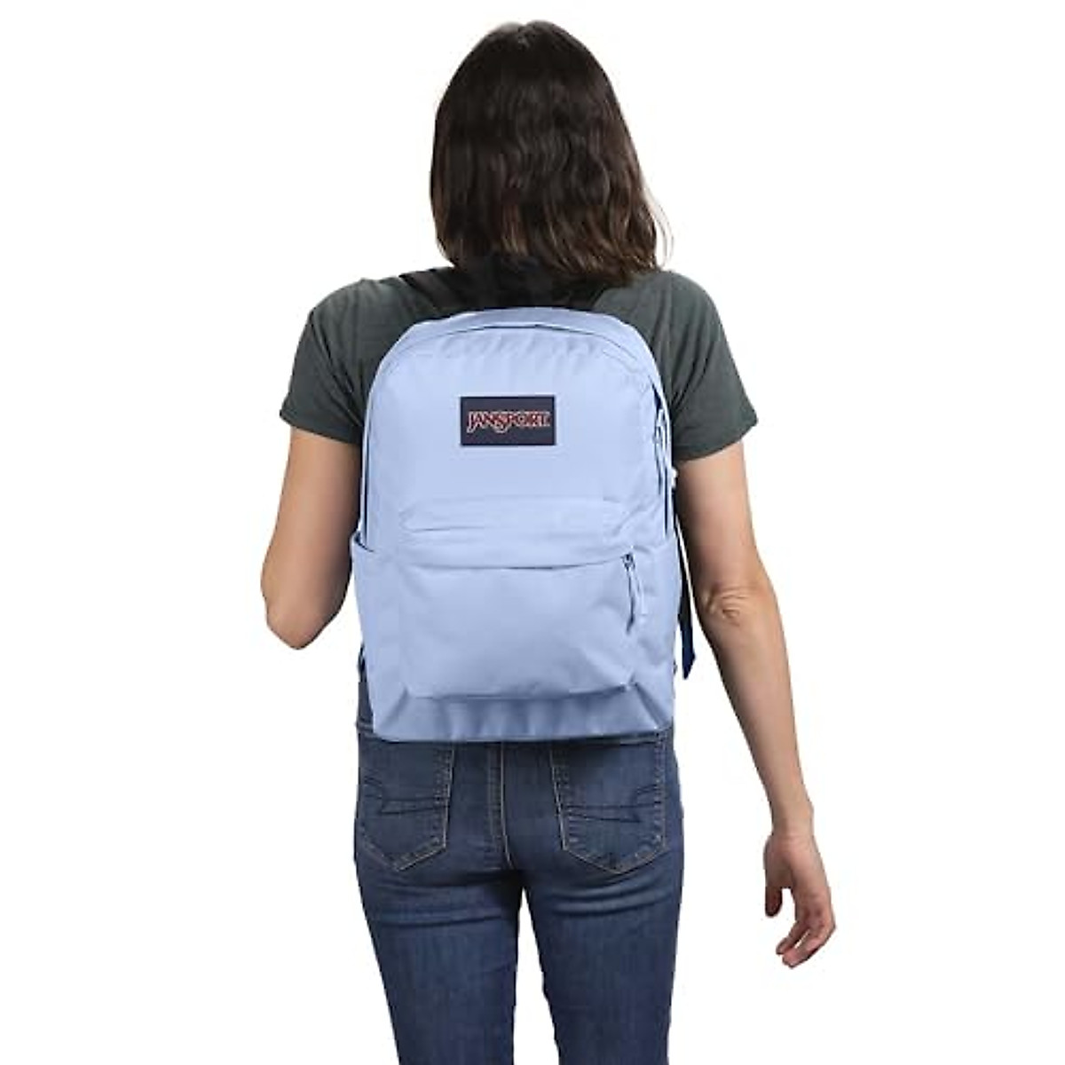 JanSport SuperBreak Backpack - Durable, Lightweight Premium Backpack - Hydrangea
