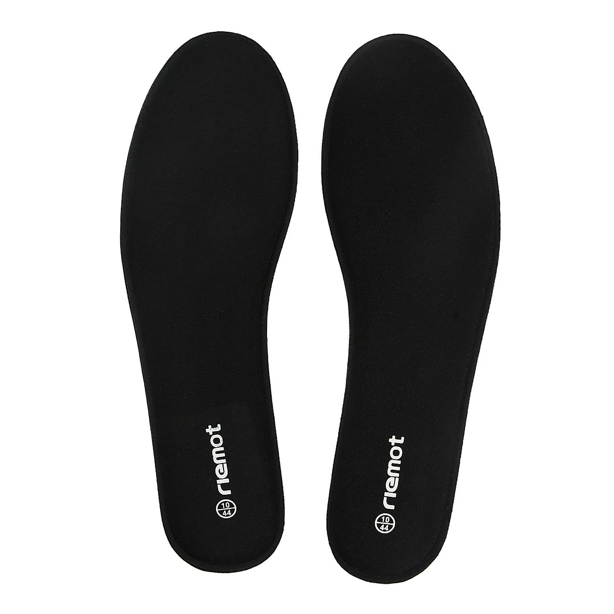 riemot Men's Memory Foam Insoles Super Soft Replacement Innersoles for Running Shoes Work Boots Comfort Cushioning Shoe Inserts Black US 8 / EU 41, 10 Women/8 Men