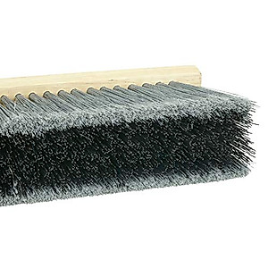 Weiler 44600 Pro-Flex 24" Block Size, Flagged Gray Polystyrene Fill, Sweep, Natural