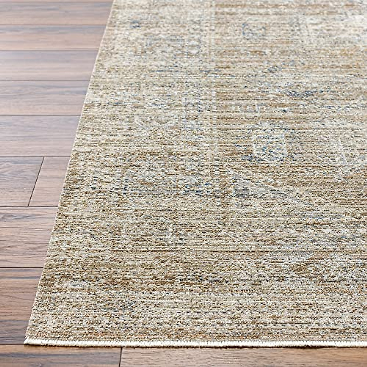 Livabliss x Becki Owens Margaret Traditional Washable Outdoor Area Rug, 5'3" x 7'10", Taupe/Brown