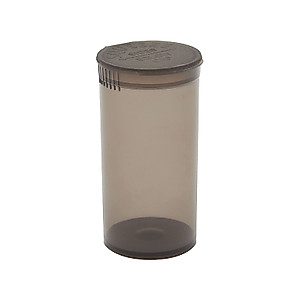 Juvale 50 Pack Empty Pill Bottles with Caps - 13 Dram Medicine Containers, Prescription Vials with Lids (Black)