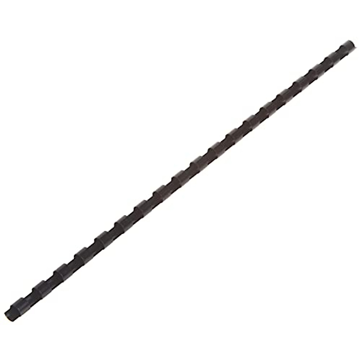 Fellowes Plastic Combs - Round Back, 1/4 Inch, 100 Pack, Black (52366)