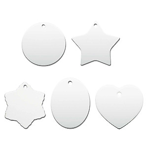 Florida Clearwater Beach Ocean Landscape Photo Ceramic Souvenirs Personalised Ceramic Ornament Double Sided Porcelain Xmas Tree Decorations Family Christmas Ceramics Keepsakes