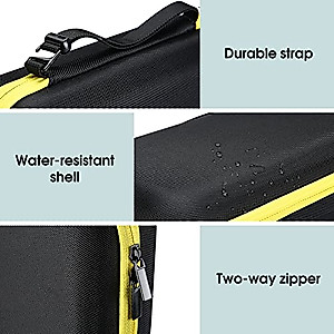 ProCase Carrying Case for Logitech G Cloud Gaming Handheld, Hard Travel Case for G Cloud Console, Portable Storage Pouch Fits Gaming Accessories -Black