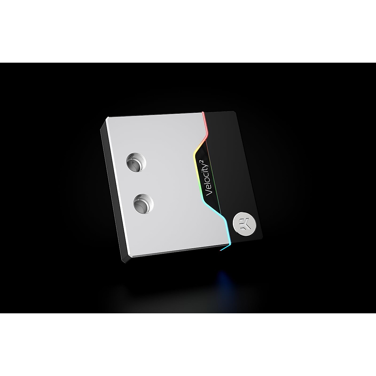 EKWB EK-Quantum Velocity 2 CPU Water Block D-RGB - 1700, Nickel/Satin Titanium