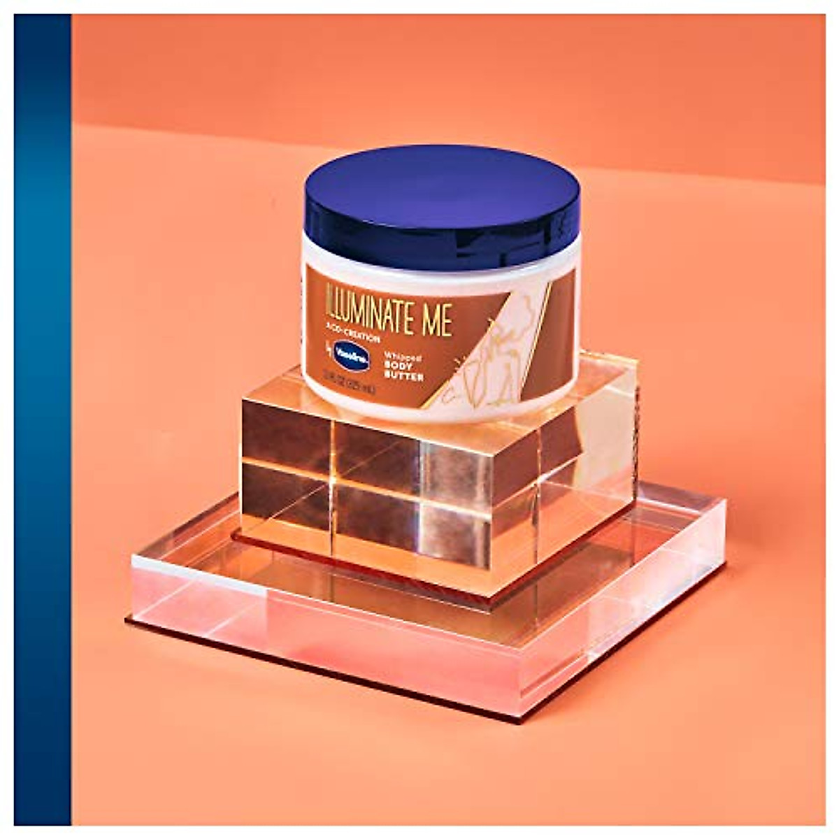 Vaseline Illuminate Me Body Butter Created for Melanin Rich Skin Whipped Body Butter Provides 24 Hour Moisturization for Dry Skin 11 oz