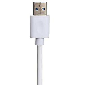 Lysee USB Cables - HL 2017 Portable USB 3.0 4-Port High Speed Hub with USB1.1/2.0 1 Charging Port oct17 - (Color: White, Length: < =0.5m)