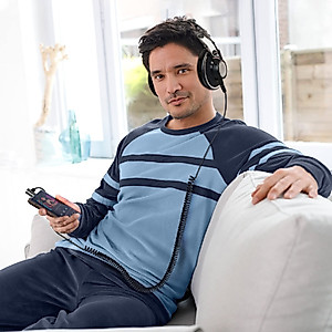 K702 Coiled Audio Cable with 2.5mm Balanced Male Replacement for AKG K240, K240S, Q701 Headsets, Works on M11 Plus, M15, M17 Digital Audio Players 4ft to 14ft