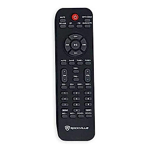 Rockville TM150B Black Home Theater System Tower Speakers 10" Sub/Bluetooth/USB