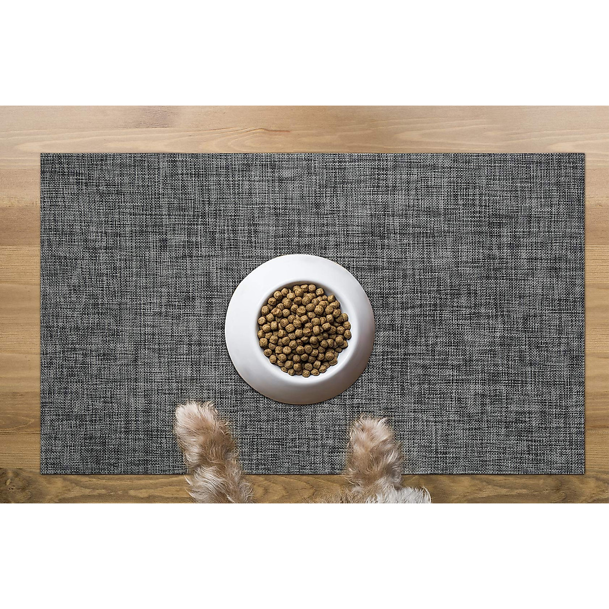 QSY Home Kitchen Rugs Home Doormats 20X34X0.12 Inch Pet Mats Non Slip Waterproof Easy Cleaning Stain Resistant Rolled Packed