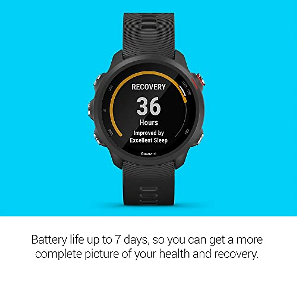 Garmin 010-02120-20 Forerunner 245 Music, GPS Running Smartwatch with Music and Advanced Dynamics, Black