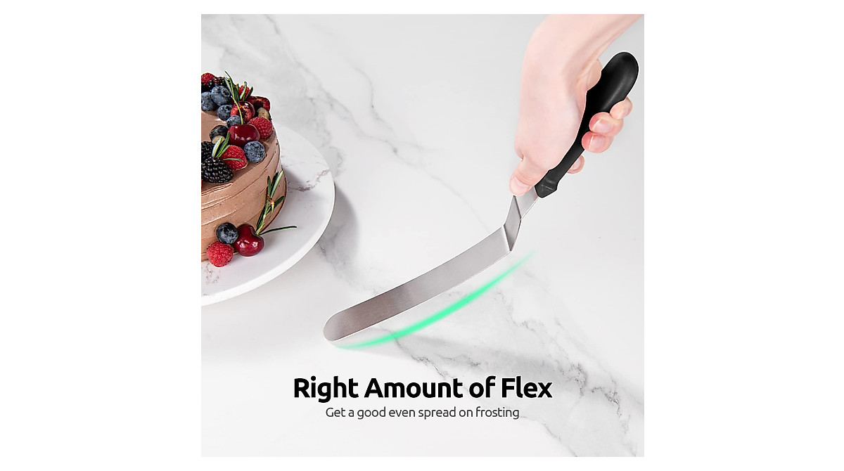 U-Taste Offset Spatula Set - Perfect for Cake Decorating