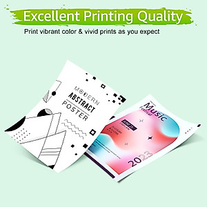 greencycle Re-Manufactured 63XL 63BXL Black Ink Cartridge Compatible for HP Envy 4520 4510 OfficeJet 4650 4658 3830 5255 5258 DeskJet 1110 2130 2136 3636, with New Version chip (Black, 1 Pack)