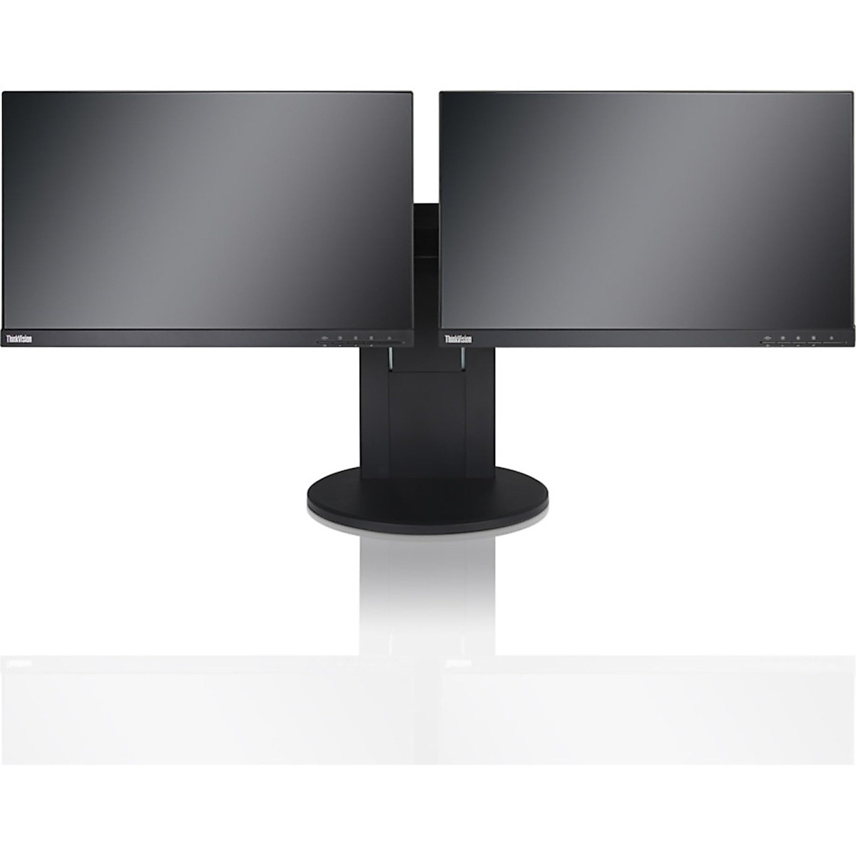 Lenovo Tiny in One - Stand for 2 Monitors/Mini PC - for Thinkcentre M600 10G8, 10G9, 10Ga and More - Black