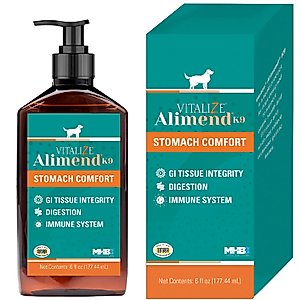 Vitalize Alimend K9 - Dog Upset Stomach Relief for Nausea, Vomiting & Diarrhea - 6 Oz