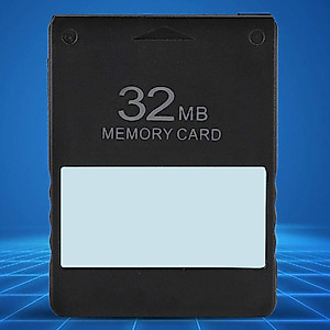 Ymiko Memory Card 8M/16M/32M/64M MCboot Memory Card Game Data Saver for PS2 Console (32M)