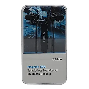 Blisdo Tangle-Less Neckband - MagNek 520 - Black