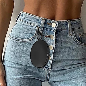 Geiomoo Silicone Carrying Case Compatible with Anker Soundcore Life A2 NC, Portable Scratch Shock Resistant Cover with Carabiner (Black)