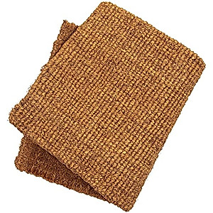 Juvale Natural Coir Doormat, Welcome Mats for Front Door, Outdoor Entry (16x29 in)