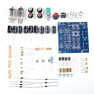 Electronic Amplifier, 6J1 Tube Valve Amplifier Tube Amplifier 6J1 Vacuum Electron Tube Valve Preamp Amplifier Board Amplifier Electronic Diy Kit 6J1 Tube Preamp