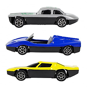 KidPlay Kids Die Cast Toy Race Car Set Assorted Colors Boys Toy Vehicles 50pc