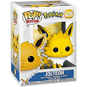 POP Pokemon - Jolteon Funko Pop! Vinyl Figure (Bundled with Compatible Pop Box Protector Case), Multicolor, 3.75 inches