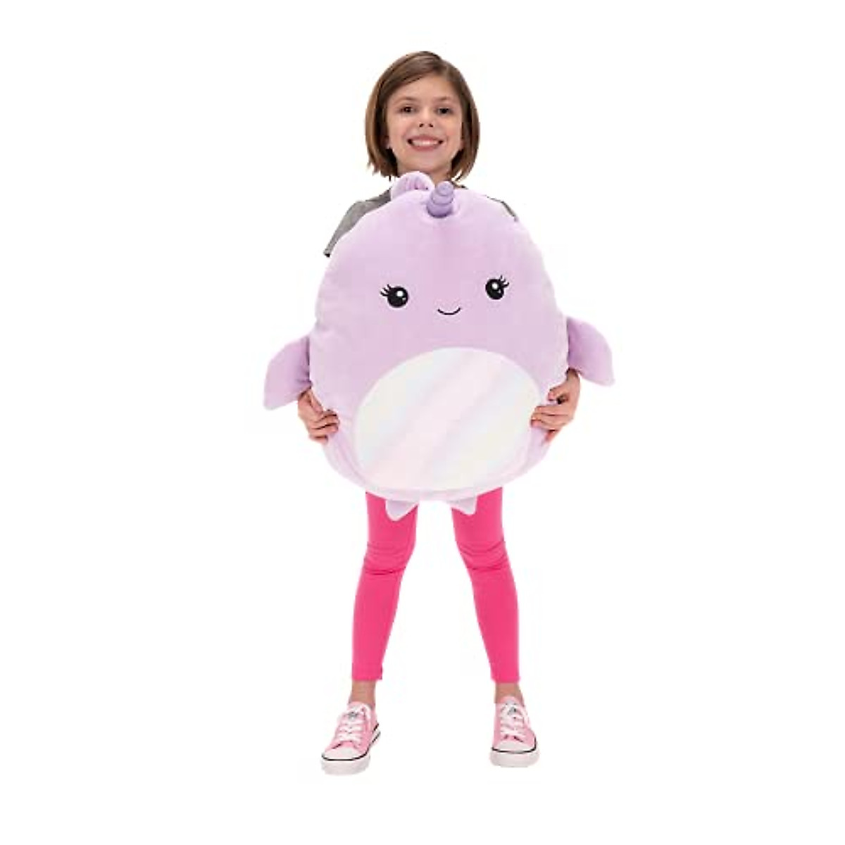 Squishmallows Official Kellytoy Plush 16" Naomi The Narwhal - Ultrasoft Stuffed Animal Plush Toy (Amazon Exclusive)