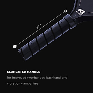 ACE Pickleball Spade - Premium Pickleball Paddle, Made of Carbon Fiber - USAPA Approved Best Pickle Ball Racket for Tournament Play - Non-Slip Grip Texture, Ultimate Spin & Control with Honeycomb Core