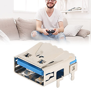 for PS5 USB3.0 Port Replacement, USB3.0 Connector Socket for PS5 Game Console, USB3.0 Port Replacement Fitting for PS5, PS5 Repair Part