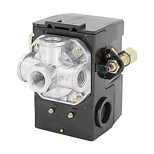 Heavy Duty Pressure Switch for Air Compressor 135-175 psi Four 4 Port 26 Amp
