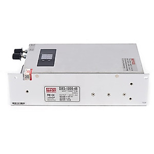 DC 0-48V 1000W 20A Voltage and Current Adjustable Switch Power Supplies,Current-Limiting Adjustable Regulated Power Supply,Continuously Adjustable