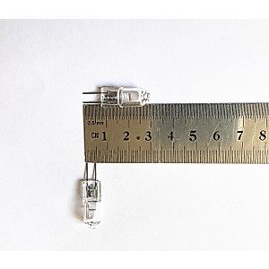 Vstar G4 12V 20W Halogen Bulb JC Type Bi-Pin Light,Clear, G4 Bi-pin Base, Halogen Light Bulb (20W 10Pack)